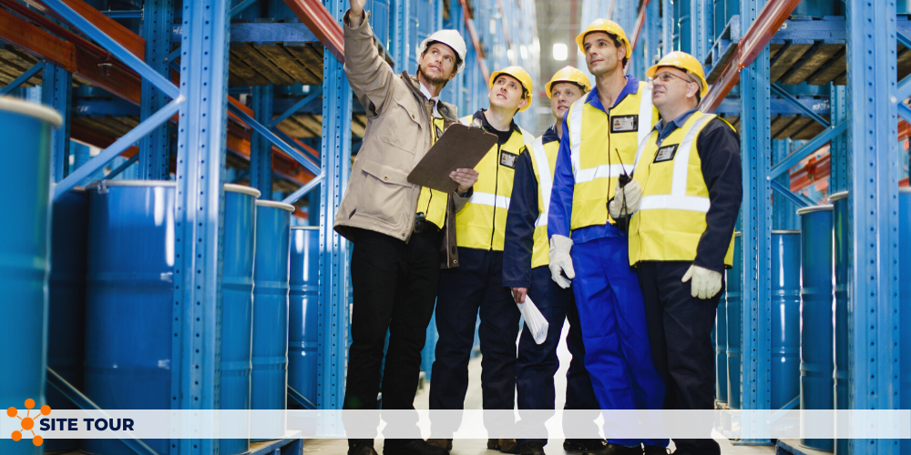 What is a Site Tour Event?